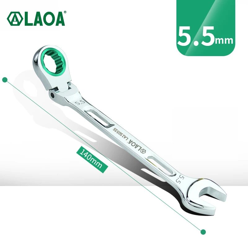 LAOA Ключ с трещоткой хромованадиевая сталь 5.5mm