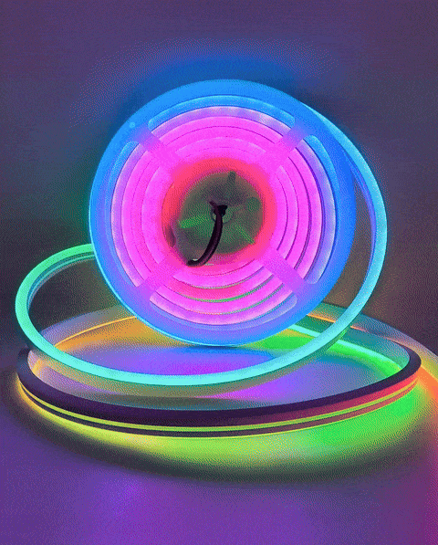 Адресный неон 24v 60led WS2811 6х14 мм (узкий) 1м