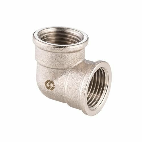 Фитинг сантехнический MVI ВВ 1', латунь никелированная, соединение резьбовое