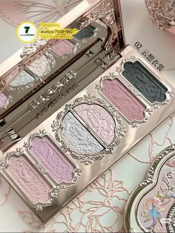 Flower knows тени Butterfly Cloud Collar 02