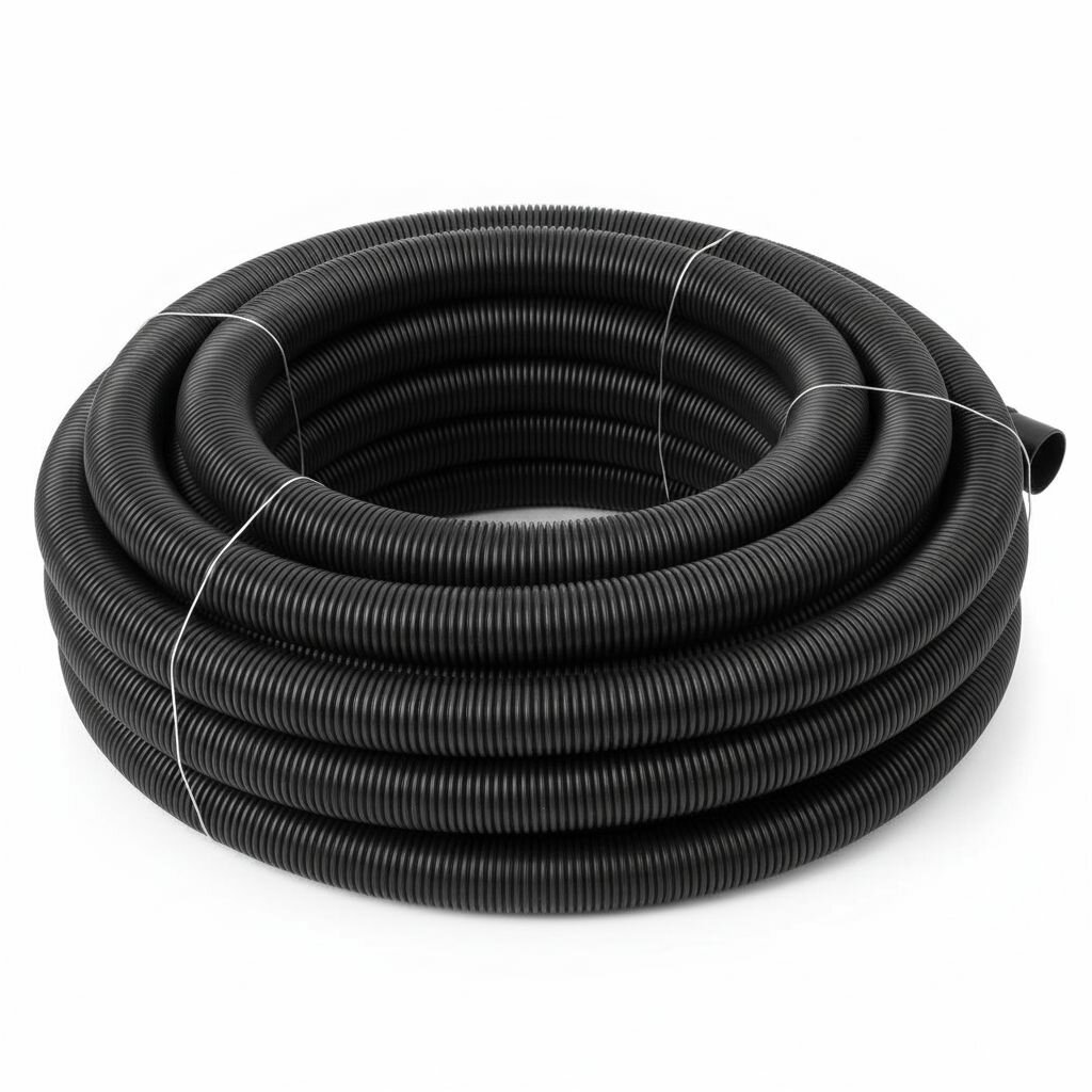 Шланг вакуумный TOR 38D, для пылесоса, гофрированный, 3м, черный