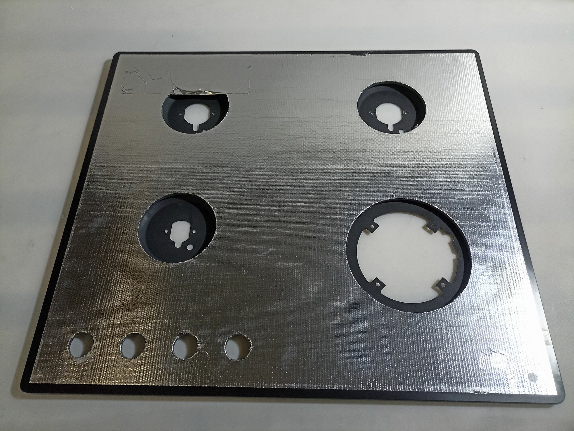 Стекло, для варочной поверхности газовой Tuvio HGS68TBGB1