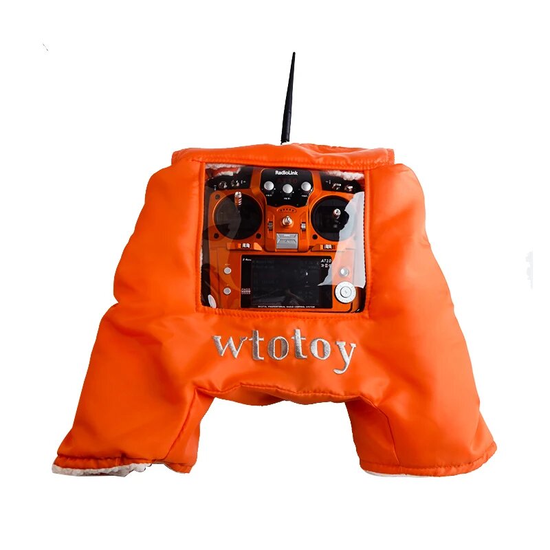 Wtotoy FPV Зимние перчатки для дрона Оранжевый, Теплые перчатки, защищающие от холода и ветра, 1PCS Orange