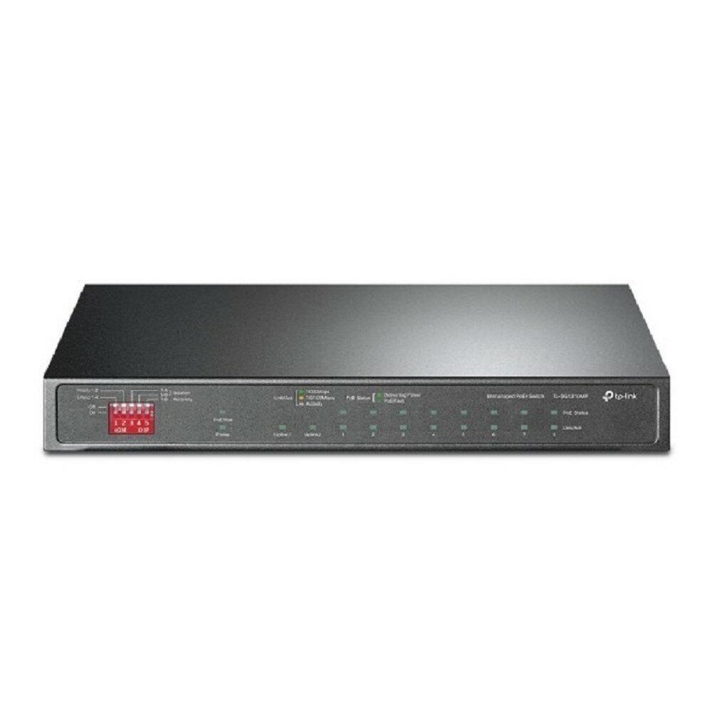 Коммутатор TL-SG1210MP TP-LINK Неуправляемый 10 портов 1000 Мбит/сек