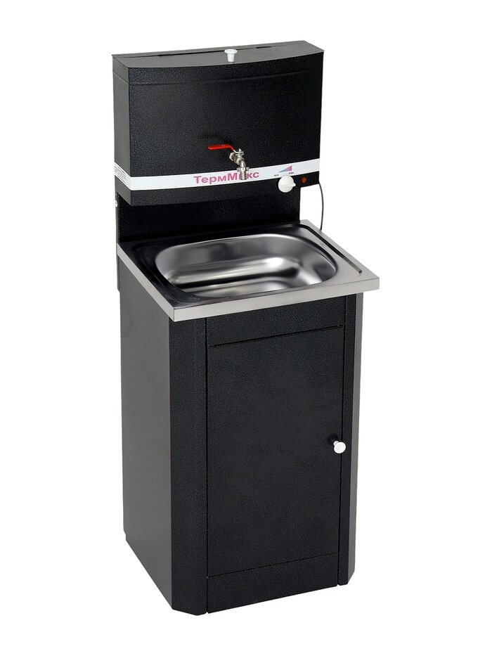 Умывальник садовый ТермМикс с ЭВН, нержавеющая мойка, 1250 Вт, 17 л, цвет серебро