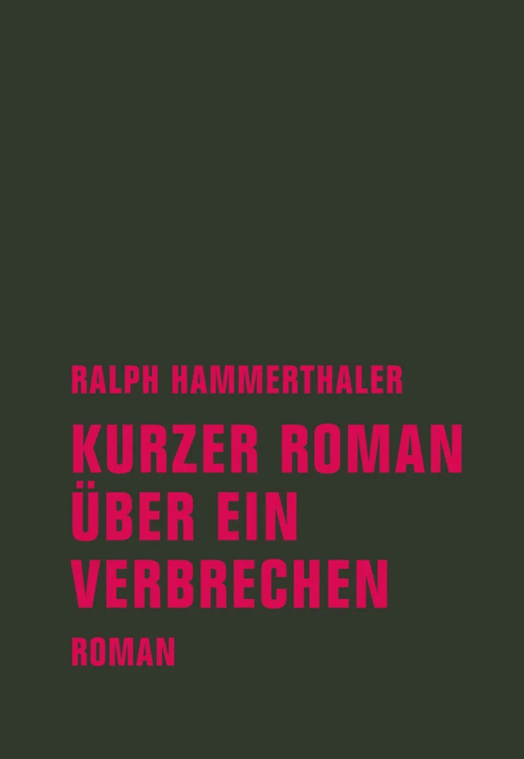 Kurzer Roman über ein Verbrechen [Цифровая книга]