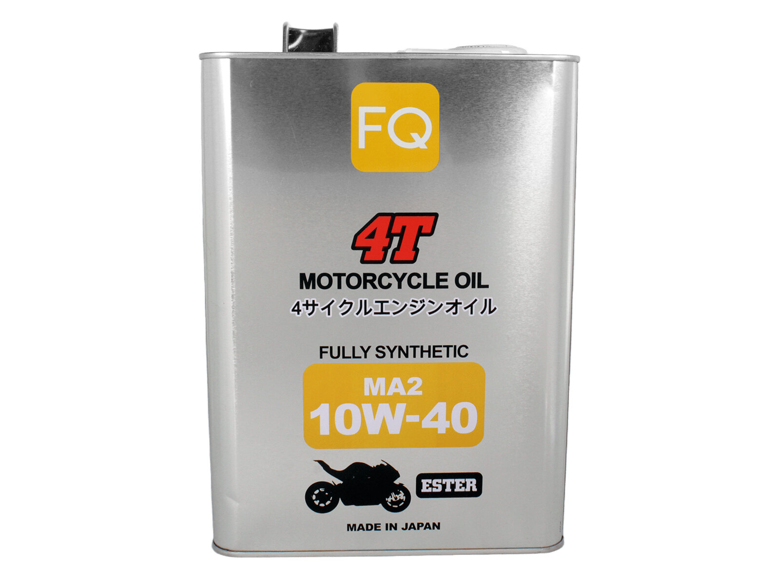Масло моторное 4Т FQ MA2/SP FULL SYNTHETIC 10W40 4л