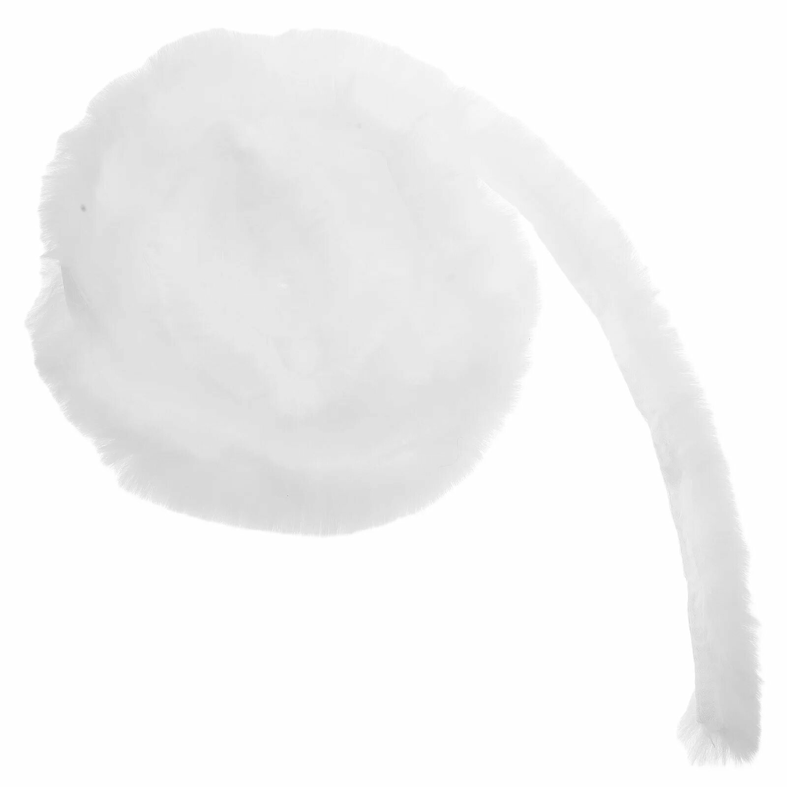 Искусственная белая лента для рукоделия