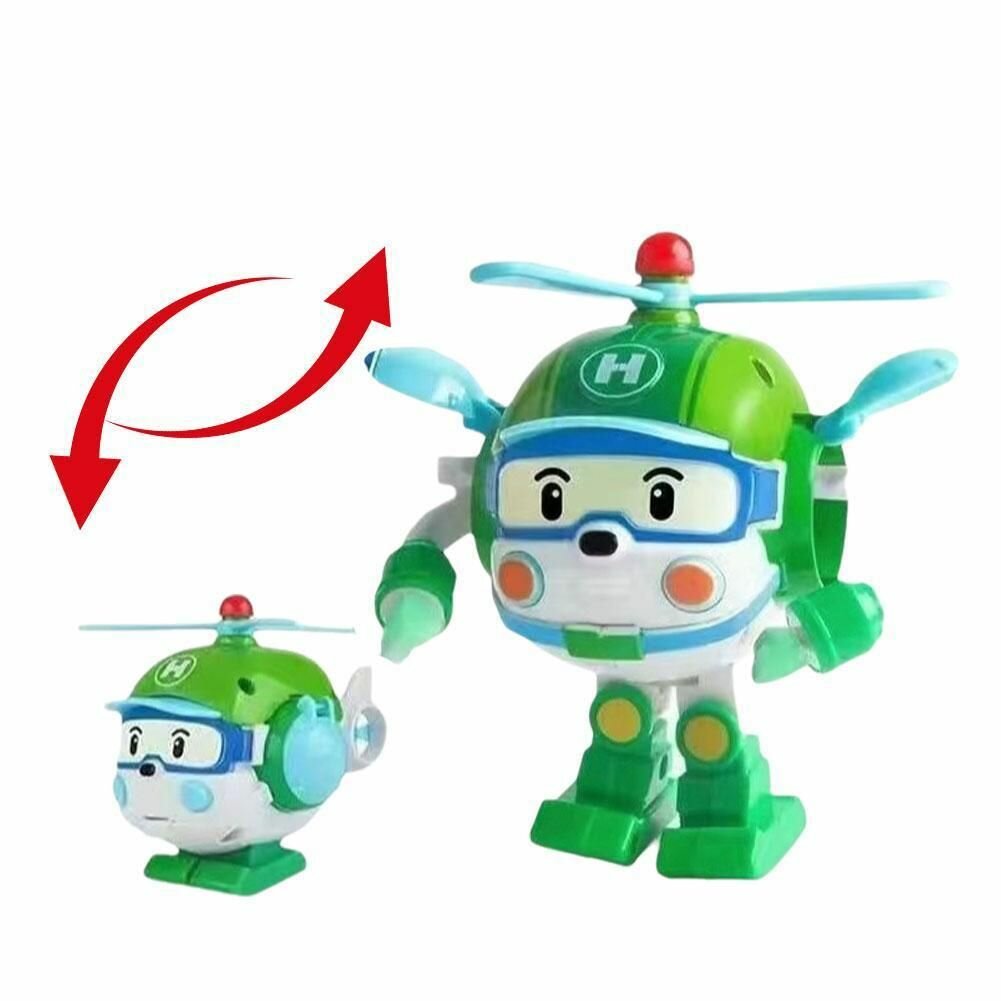 Игрушка робот трансформер Робокар Поли, мини Поли, Robocar Poli, MRT-670