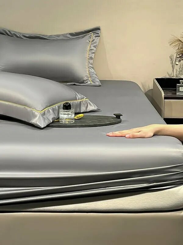 Простыня на резинке, Тенсель, 200x220 см