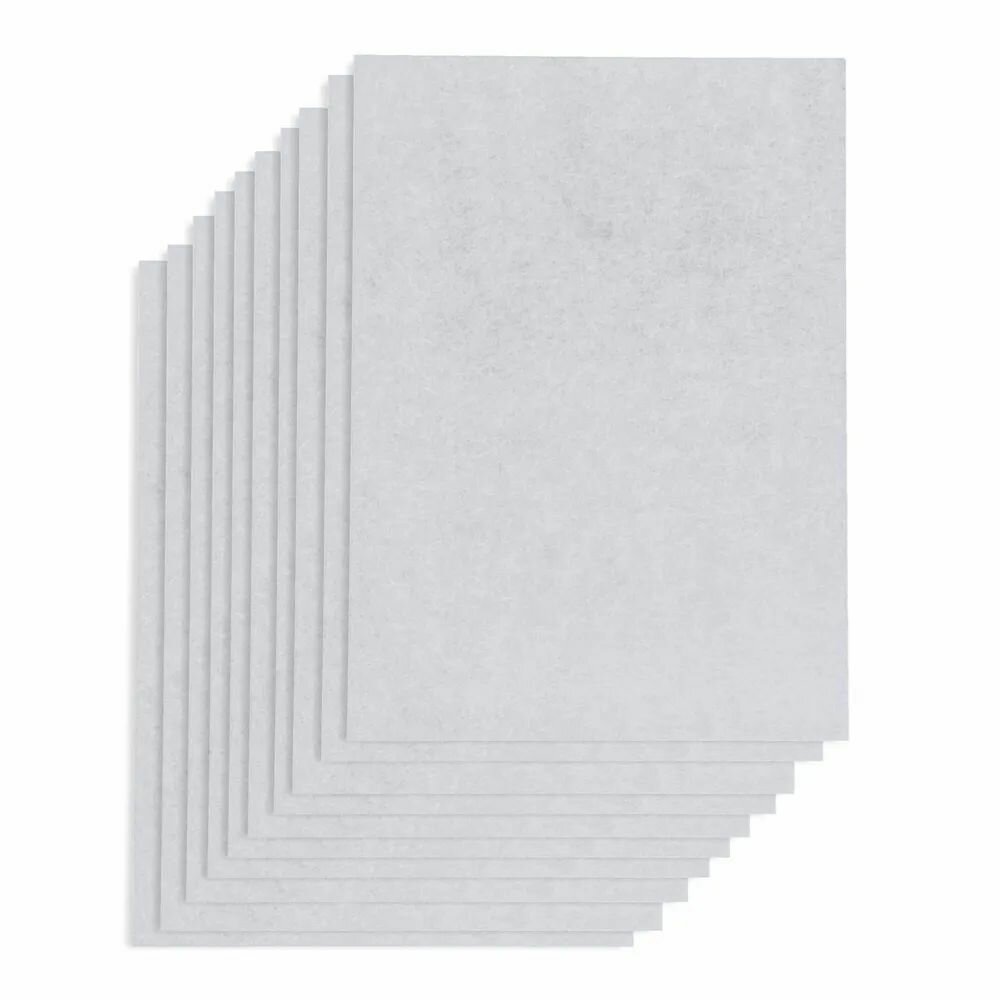 10 листов, чистый термоусадочный лист своими руками-3#0,3 мм-полупрозрачный тонкого помола