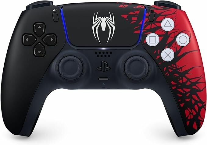 Подержанный эксклюзивный геймпад Sony DualSense для PS5, лимитированная версия Marvel Spider Man 2