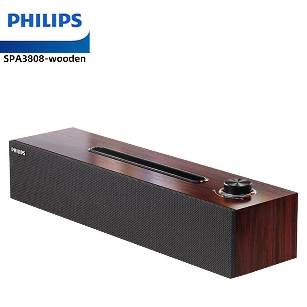 Саундбар Philips SPA3808-wooden, Brown