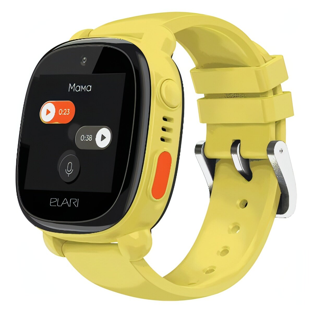 Часы с GPS трекером Elari 4G Lite Yellow