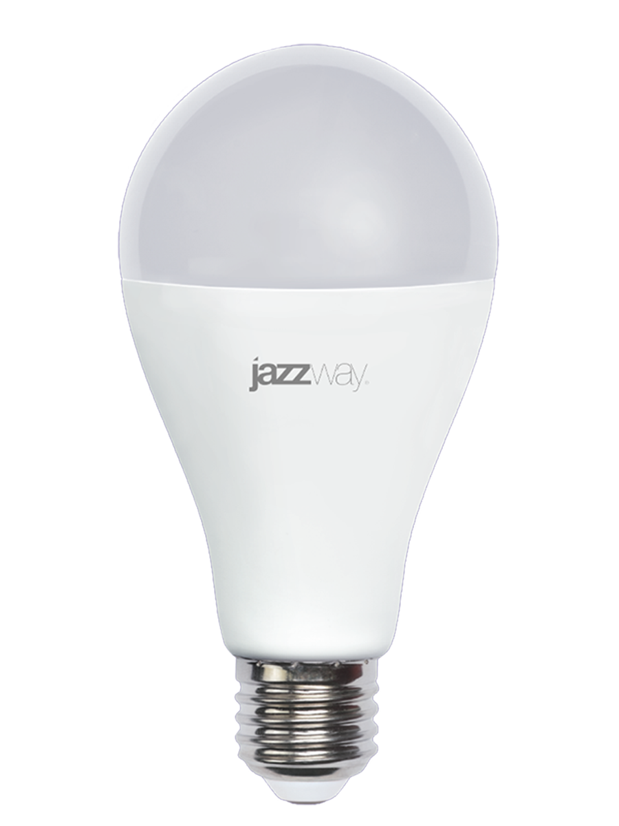 Лампочка светодиодная Jazzway PLED POWER 25Вт, 3000K, 2100Лм, E27, теплый белый свет