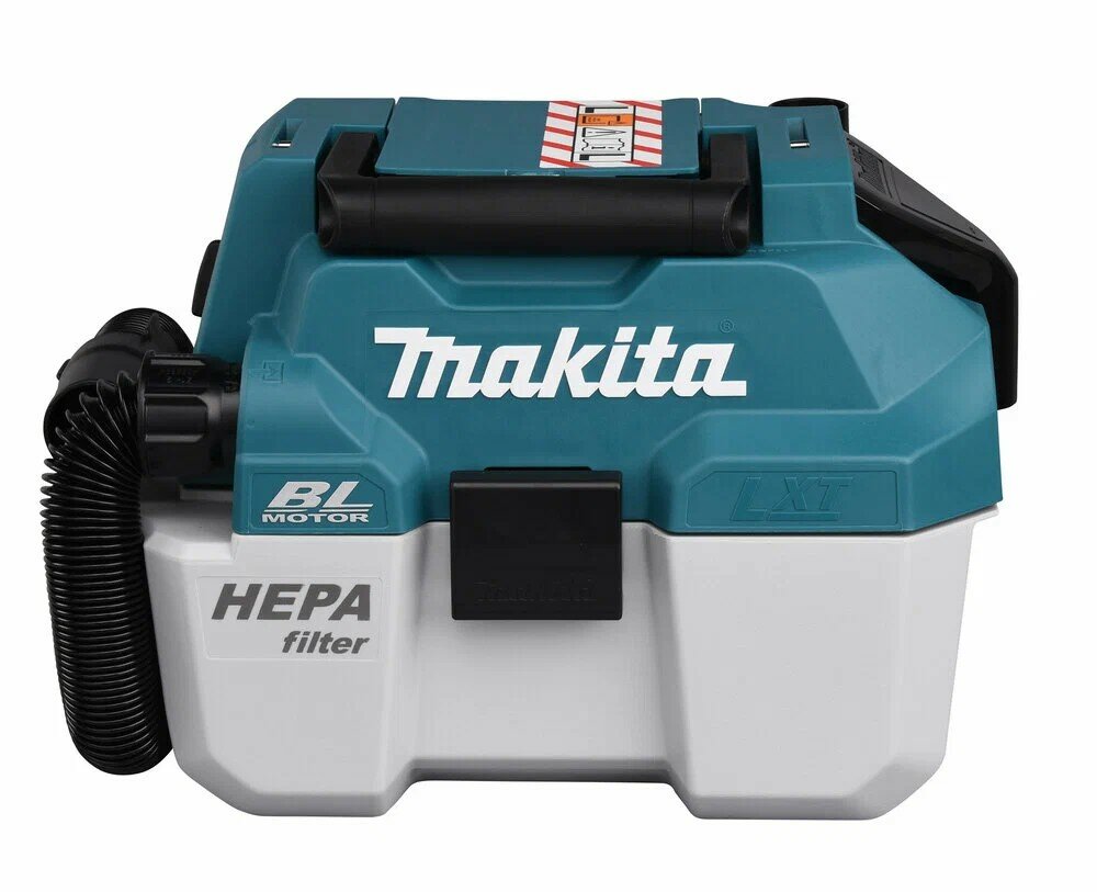 Пылесос Makita DVC750LZ аккумул. 7,5 л. 18В LXT промышленный. 2 скорости. безщет . дв.