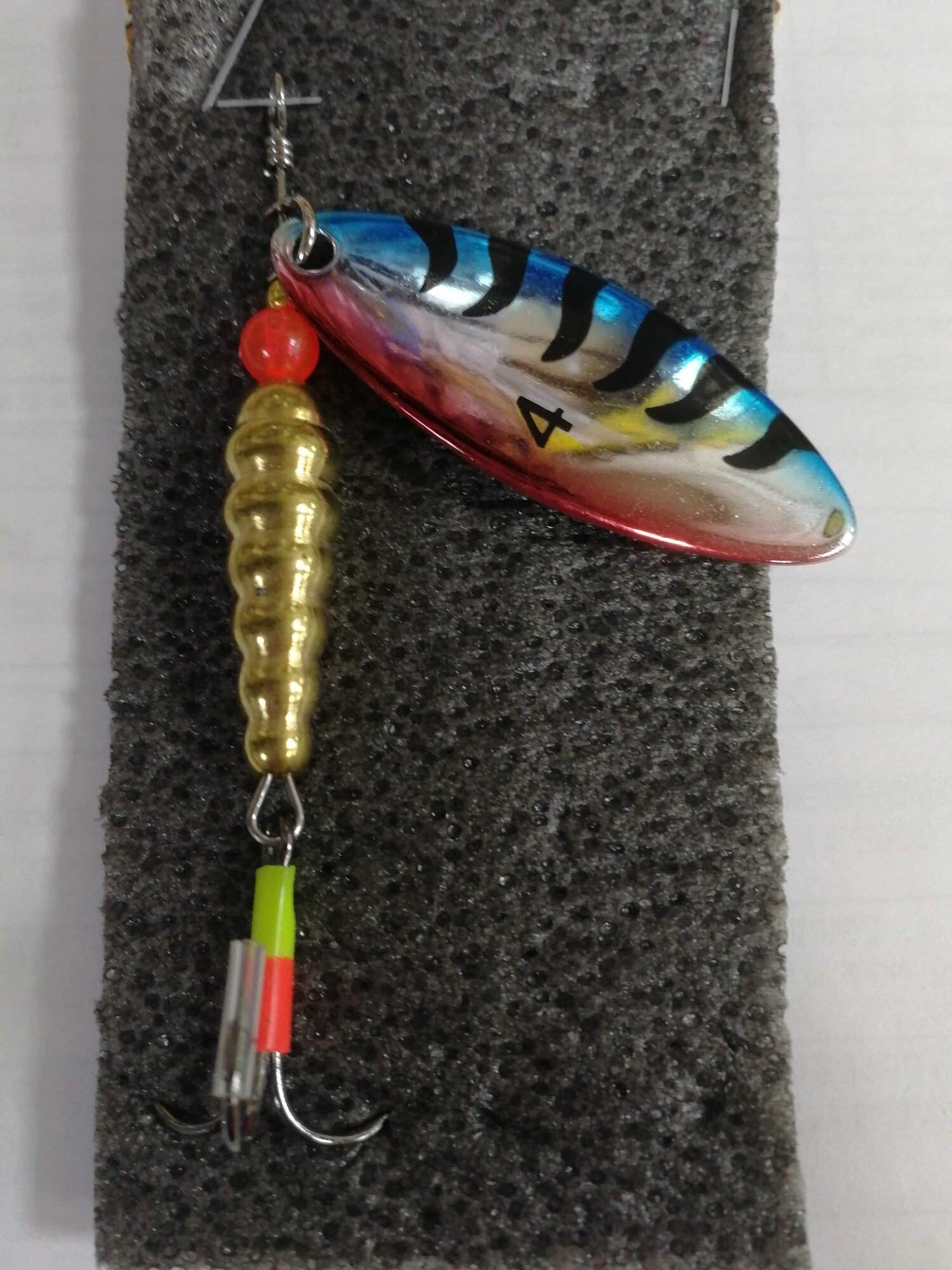 Блесна вращ. Русская рыбалка Лонг 4 14гр. 105-H