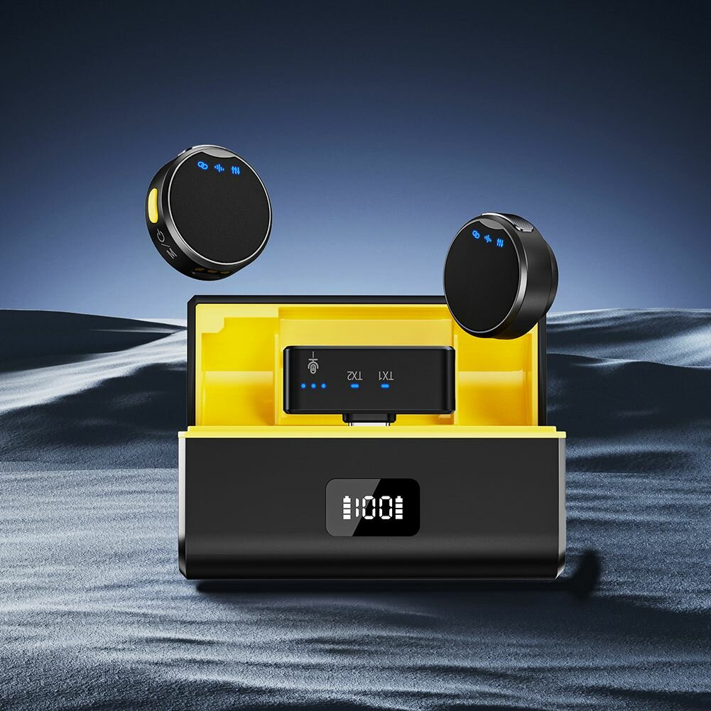 Беспроводной микрофон с магнитным креплением