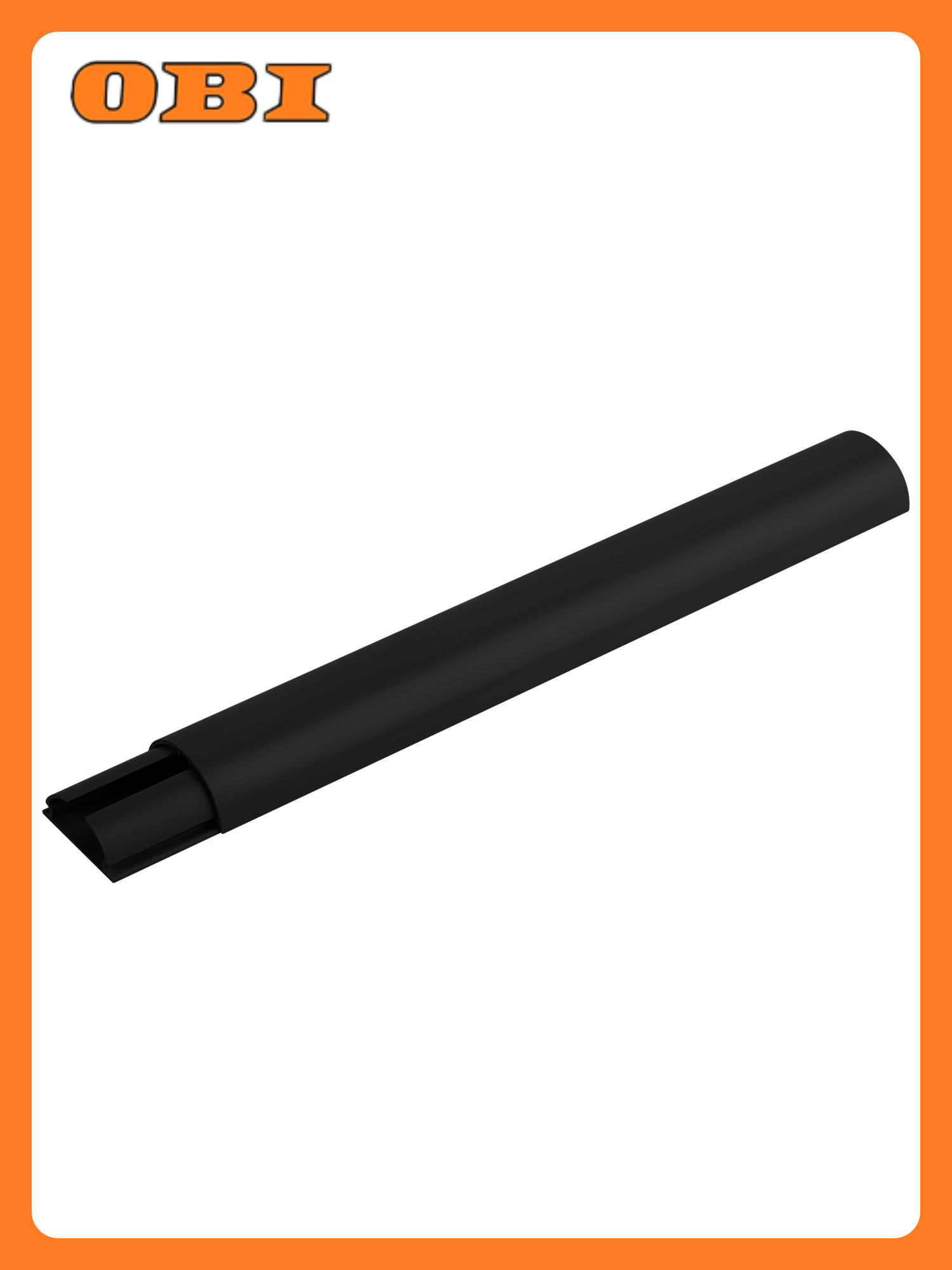 Кабель-канал ЭРА KK-30-13-GR, напольный, графит, 30x13 мм, 40м