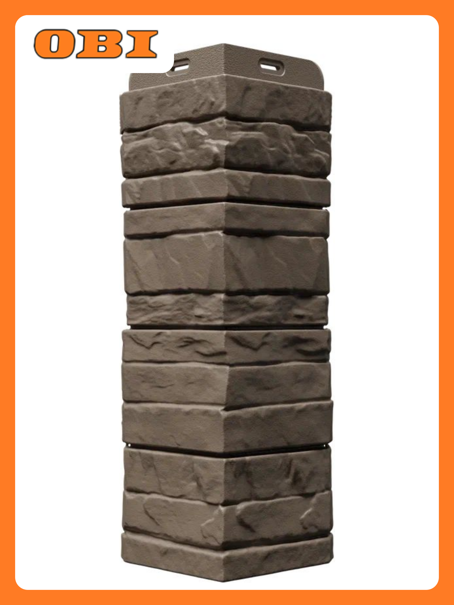 Угол Docke STANDARD, для цоколя, пластик, цвет шоколад, 40 см