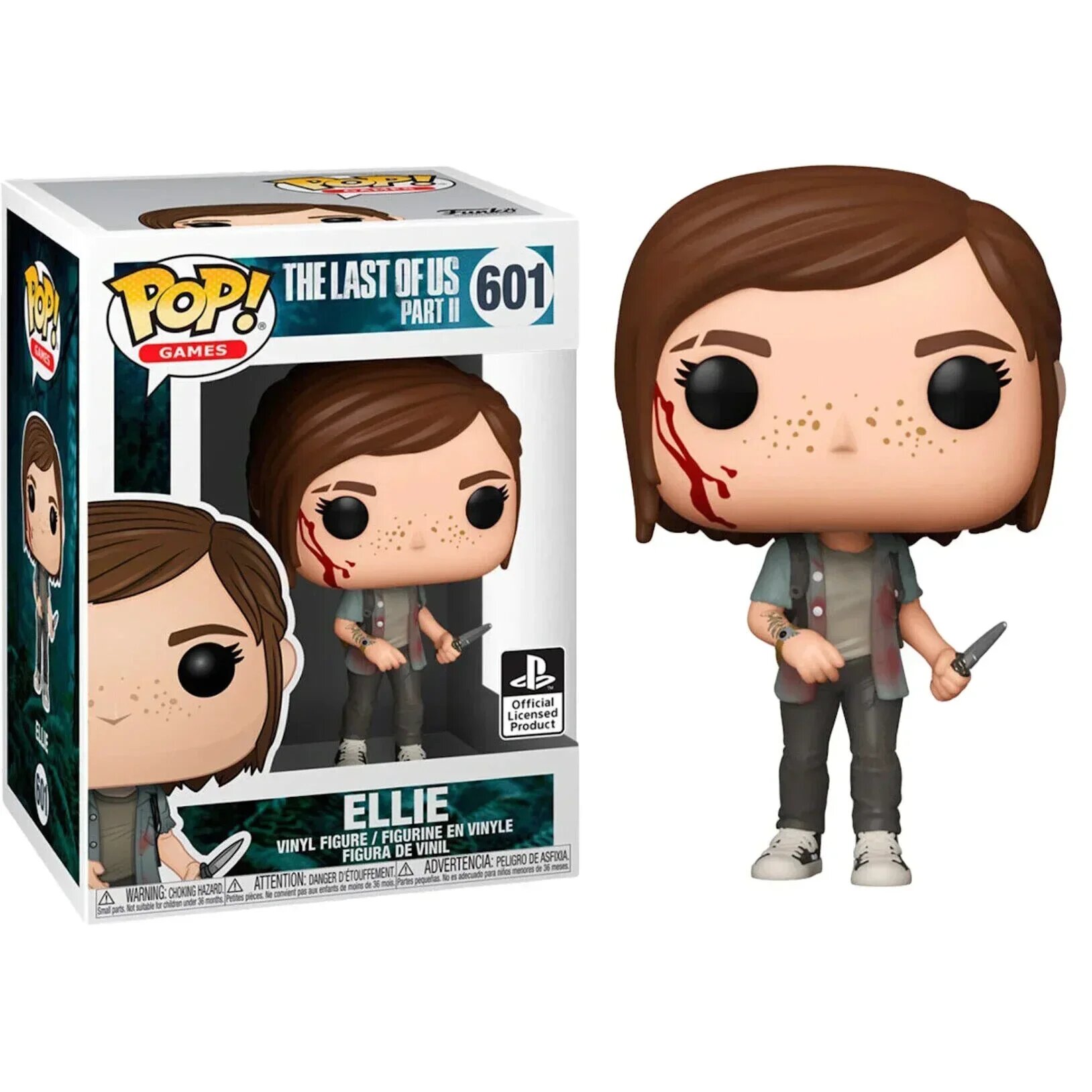 Pop Games The Last of Us Part II: Ellie, Joel, Clicker 601
