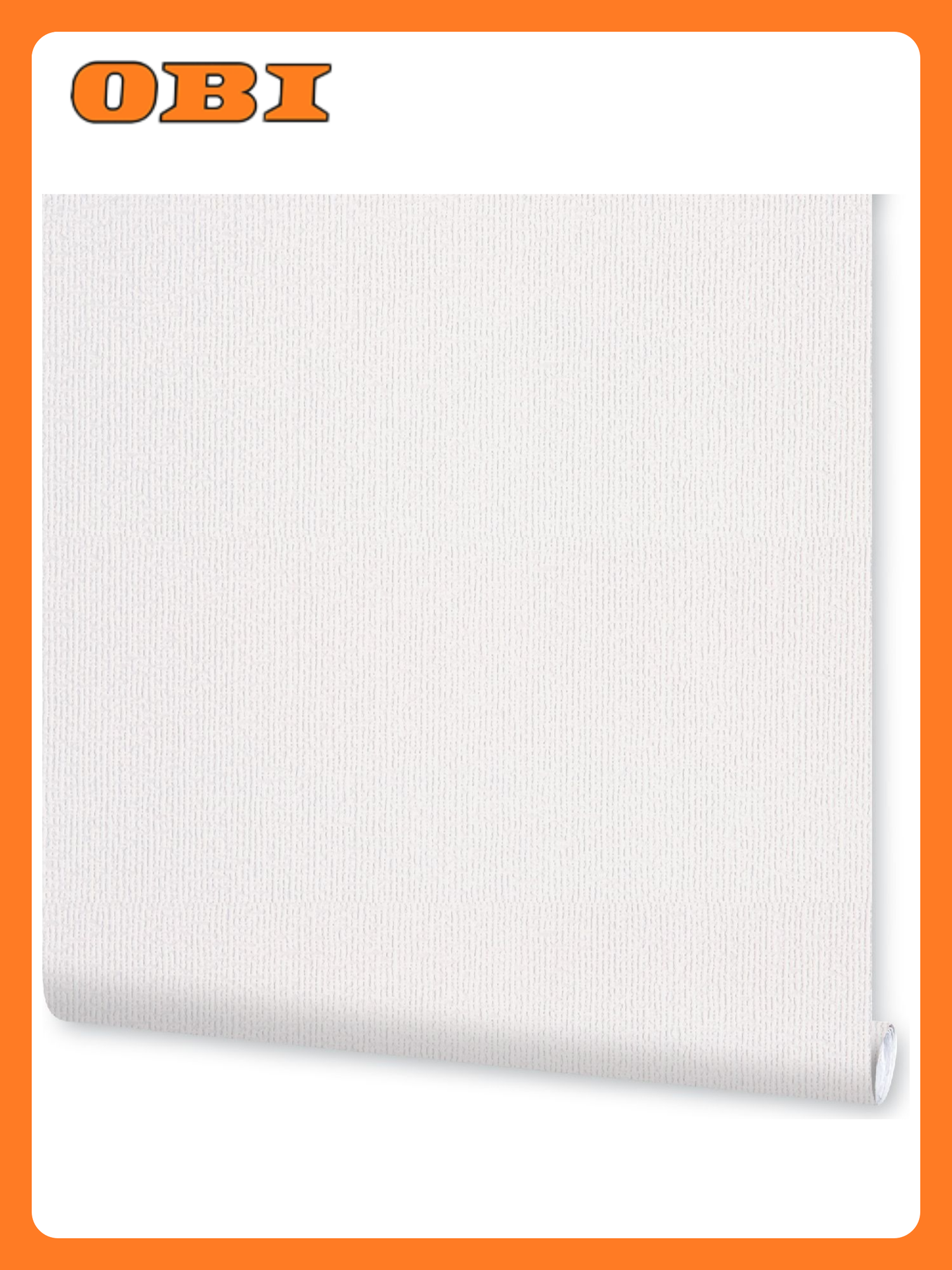 Обои флизелиновые Vilia wallpaper Велюр под покраску 1,06х10 м, белый