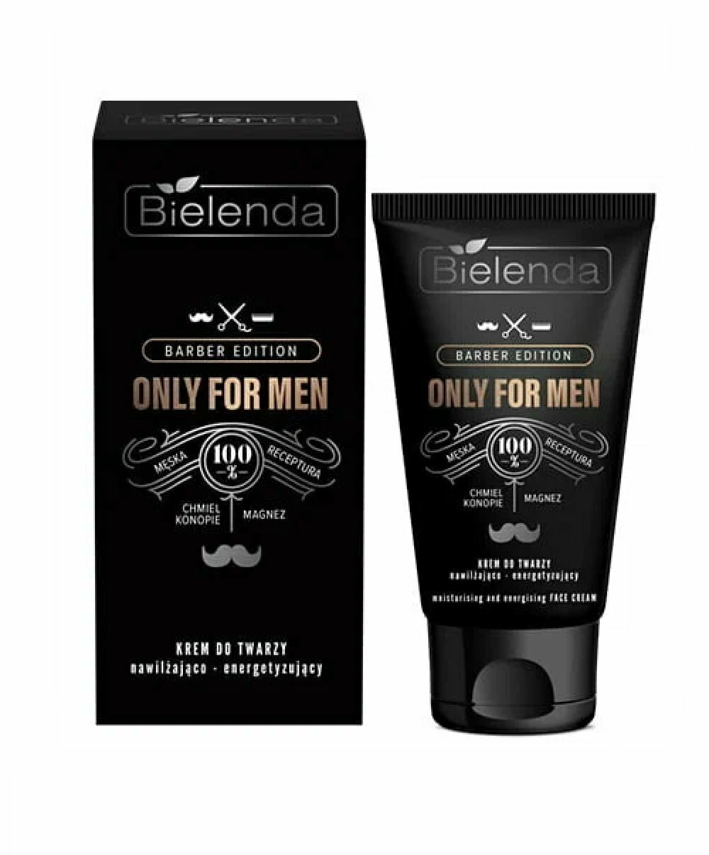 BIELENDA ONLY FOR MEN BARBER EDITION Крем увлажняющий и тонизирующий 50мл 5902169046118