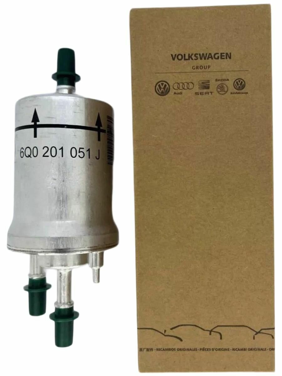 Фильтр топливный 6Q0201051J Пассат Рапид Golf Jetta Polo Caddy Skoda Rapid Octavia Fabia Ауди A3 Фабия Румстер Гольф / MANN-FILTER WK 69/2 318330