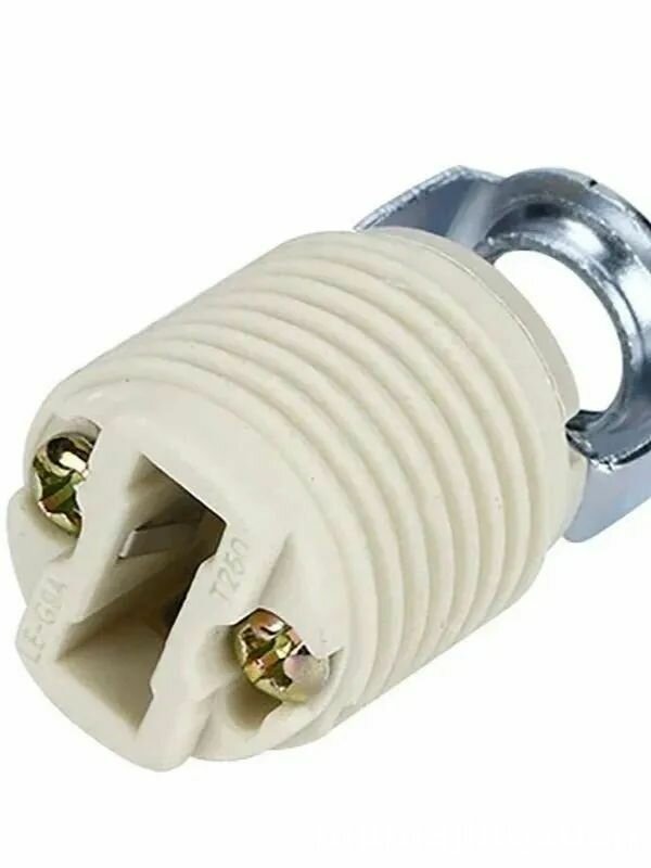 Патрон для лампы, Цоколь: G9, 220 Вт, Накаливания, Галогенная, 2 шт.