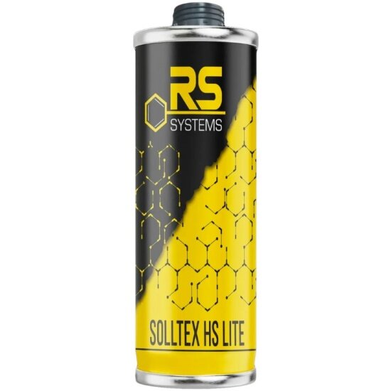 Покрытие антигравийное RS Solltex HS цвет-черный (под пистолет) 1кг, 0300-2.725. M--10