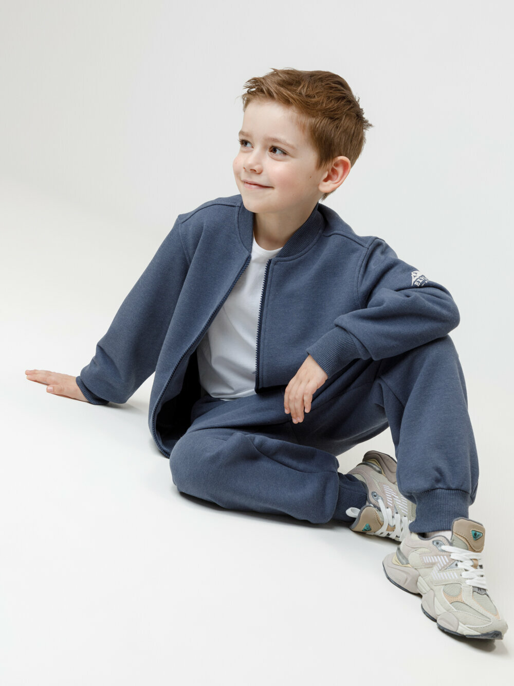 Брюки спортивные КР 400833/темно-синий к658