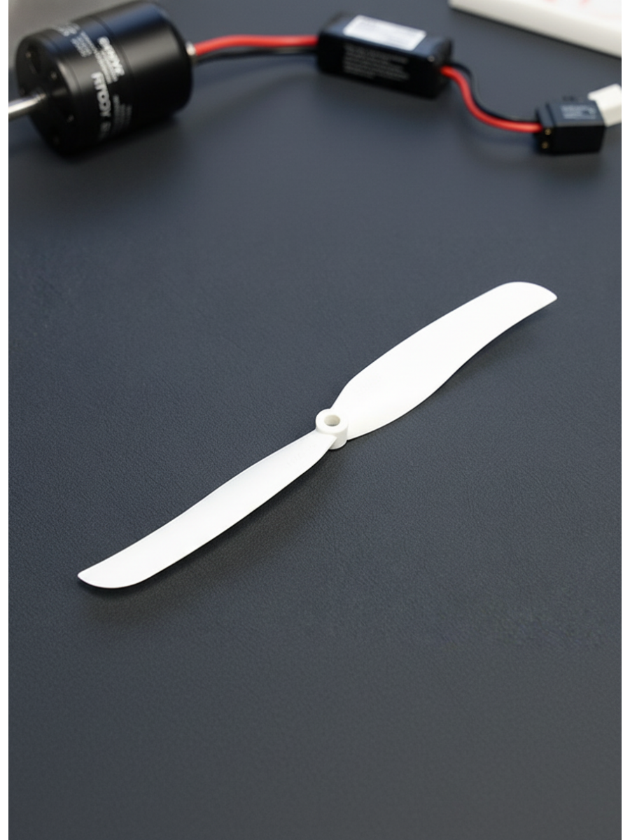 Пропеллер Haoye 8040E 8 x 4 дюймов для авиамоделей на электромотор, белый