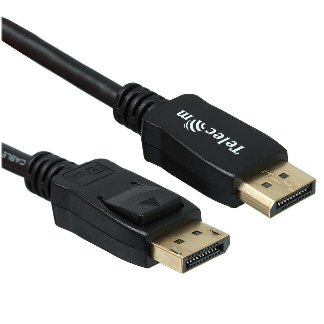 Кабель соединительный DP-DP 1.4V 8K@60Hz 3м , Econom, Telecom