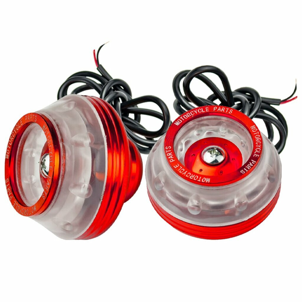 Защитные слайдеры для вилки мотоцикла со светодиодной подсветкой, ударопрочные, универсальные