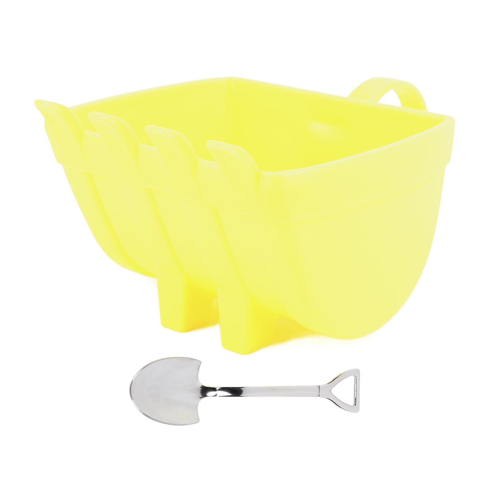 Экскаватор ковша чашка 330 мл ABS Забавная экскаватор кофейная кружка с ложкой из нержавеющей стали для чайного молока напиток желтый