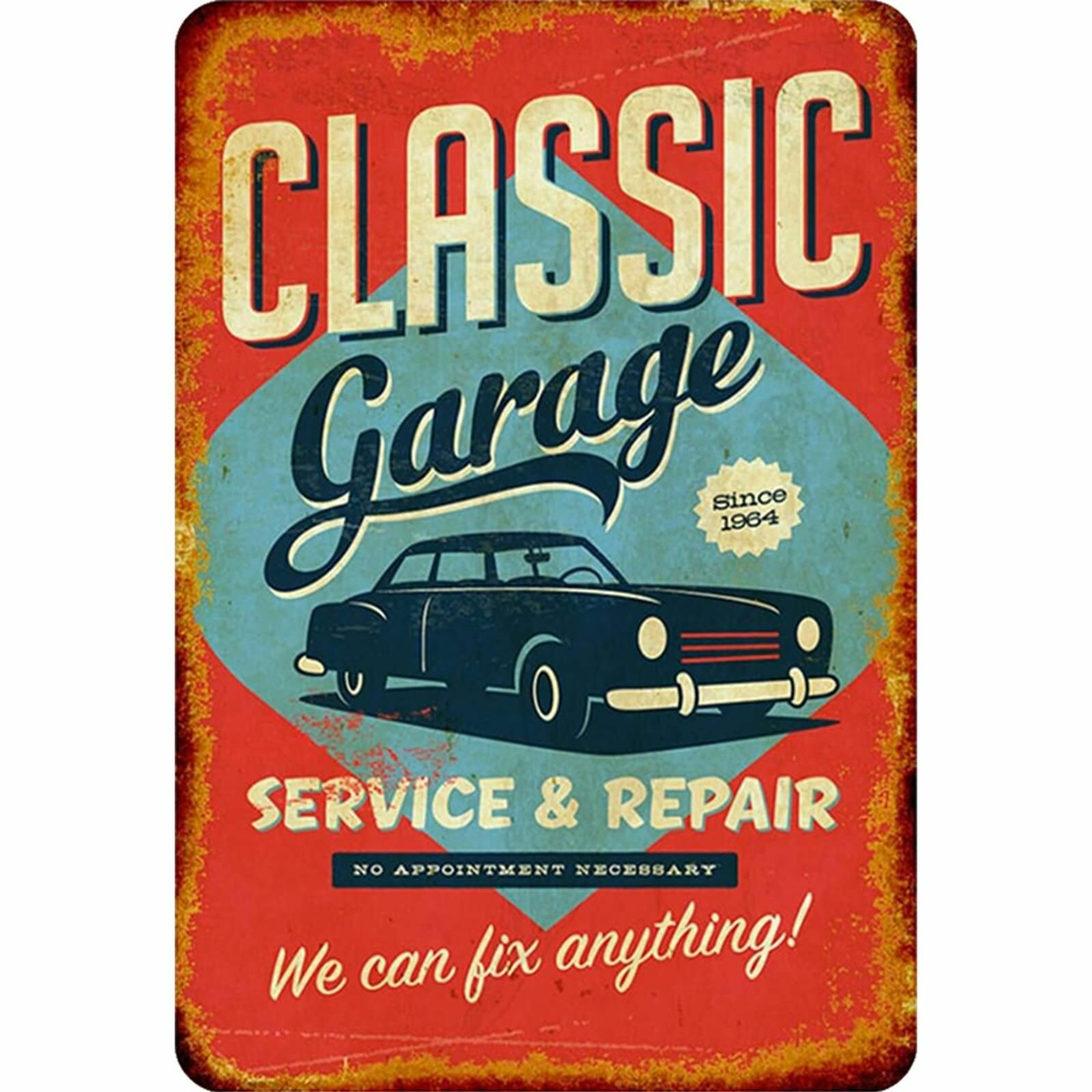 Винтажный металлический жестяной знак для гаража 2D металлический настенный художественный плакат для украшения домашнего бара