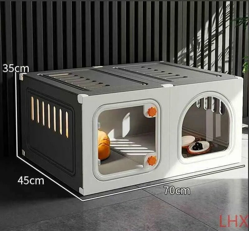 Xiaomi YouPin Вольер для животных Dogland, 70X 45х35 см/Пустая клетка.