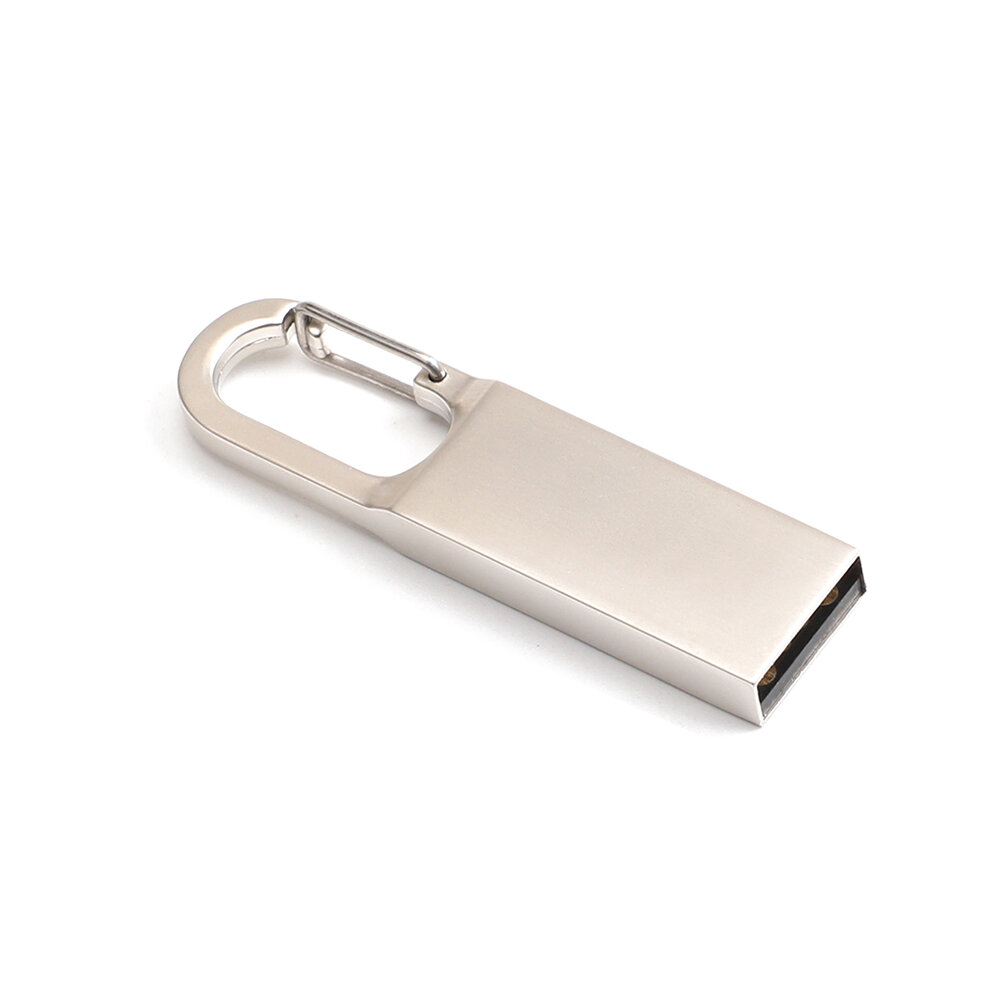 USB Flash Drive Metal 8GB USB2.0 Pearl nickel 4.81*1.22*0.46cm 5.2g для компьютера автомобиля телевизора bluetooth-колонок поддерживающих USB расширения 1 шт