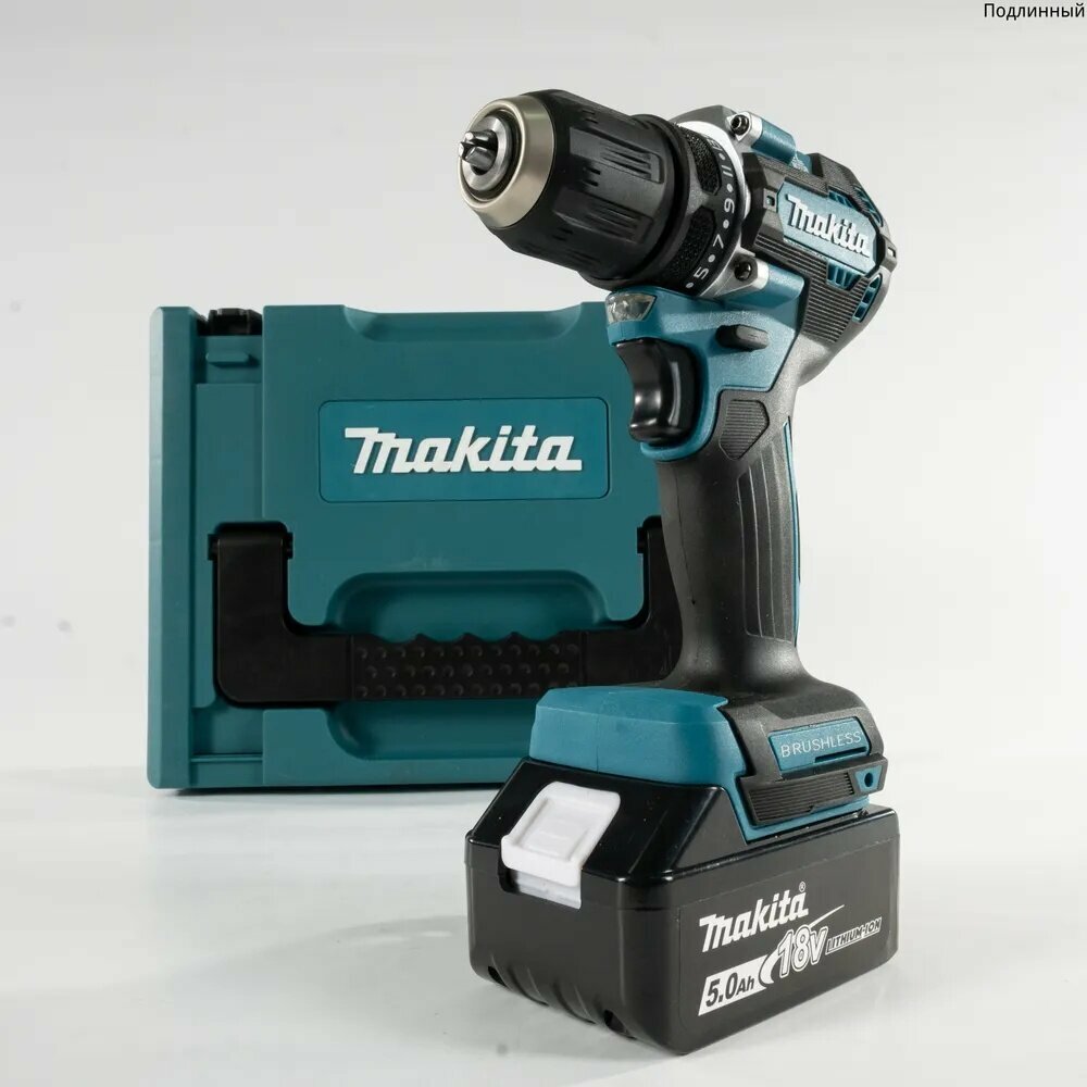 Дрель-шуруповерт, 18 В, 40 Нм, 2 АКБ