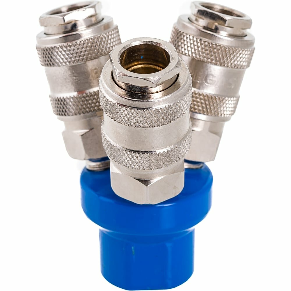 Разветвитель пневматический V-образный тройник Pegas pneumatic 3302