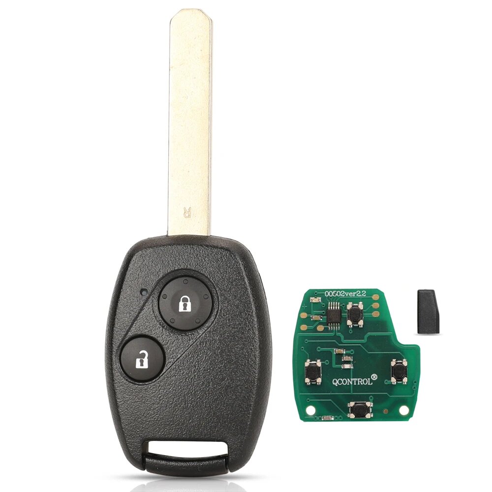 Автомобильный Ключ Jingyuqin ID46 Для Honda Accord, Element, CRV, HRV, Odyssey, Civic, 313.8/315/433.92 МГц, С Чипом ID46