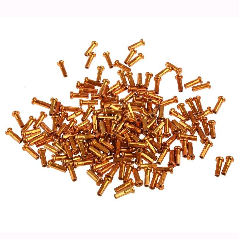 14G Ниппели для спиц 12мм (60шт), Золото