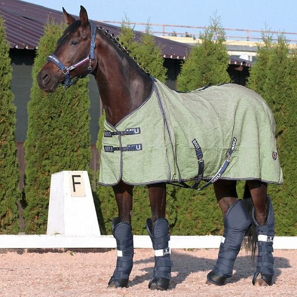 Попона для лошади сушильная джутовая NATURE 165