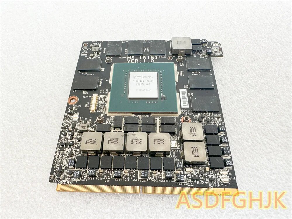 GeForce GTX 1080 8 ГБ GDDR6 для видеокарты MSI GT83 MS-1W1B1 N17E-G3-A1 тест ОК