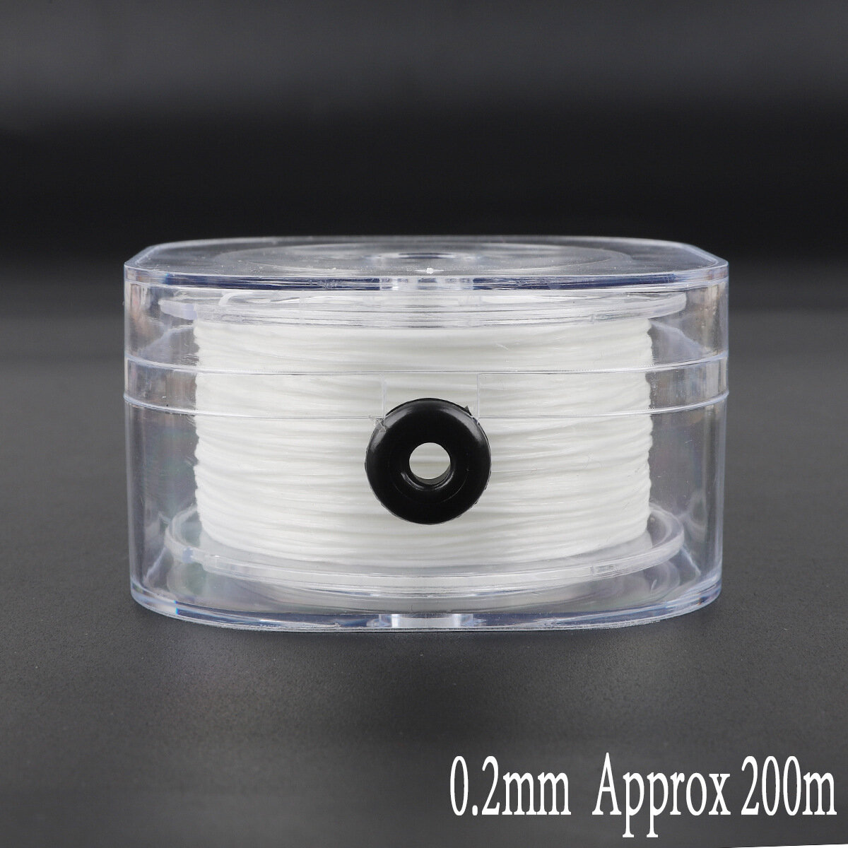 Кросс-бордерный хит продаж, износостойкий бисерный эластичный кристаллический шнур, ручная работа, браслет, ожерелье, жемчужный эластичный шнур, ультратонкий