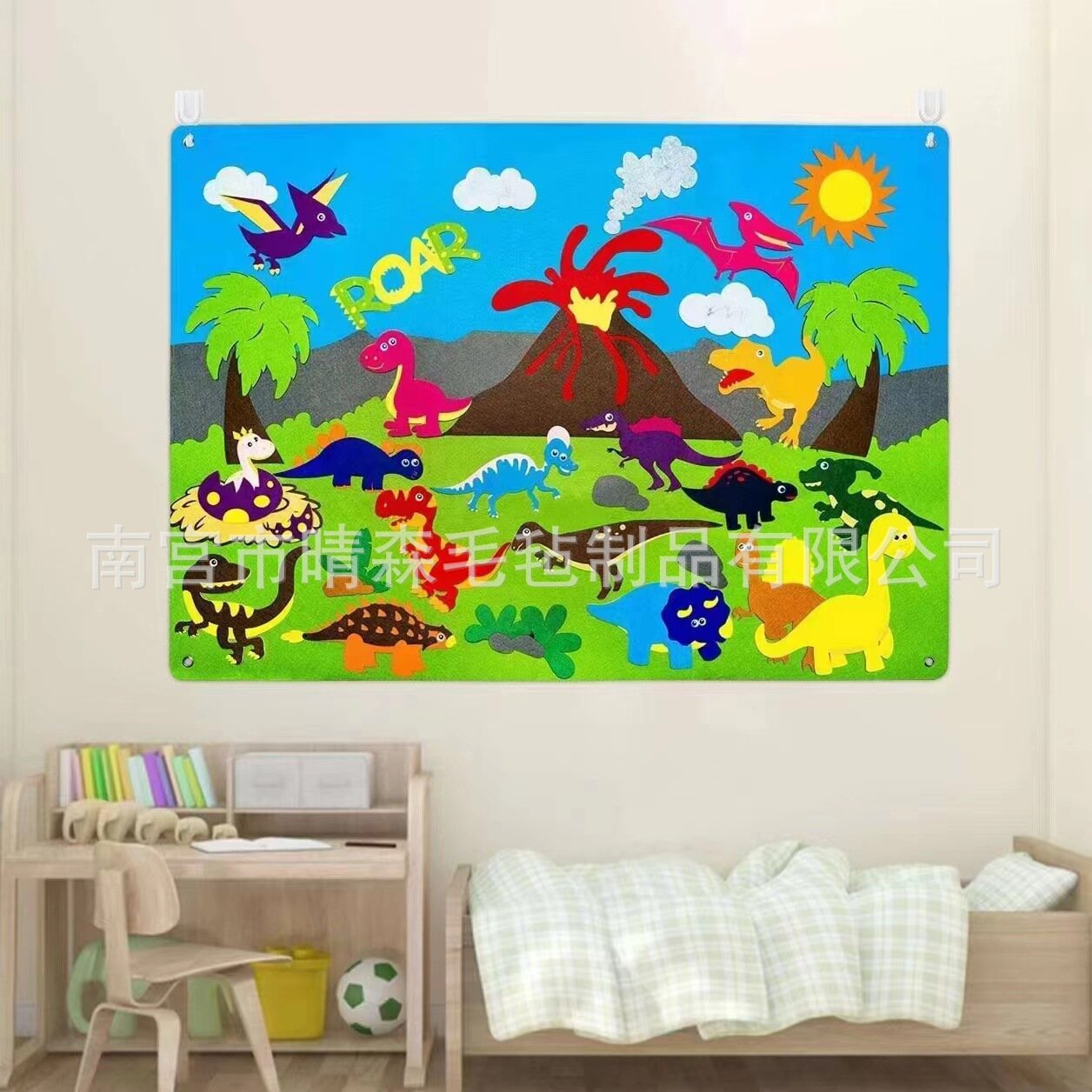 Новая доска занятий из фетра для детей, обучающая доска для младенцев, доска для развития активности