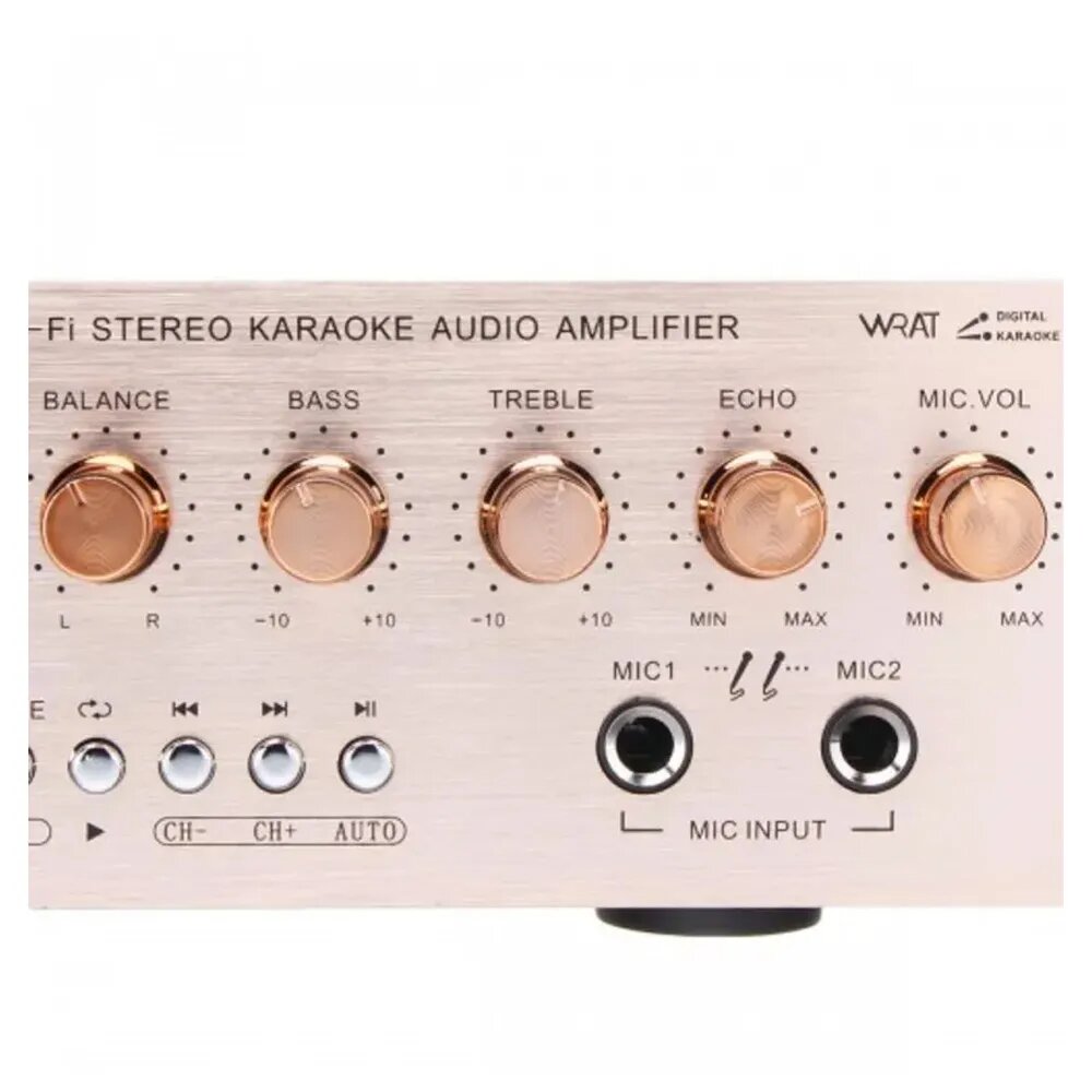 Пятиканальный усилитель Sunbuck AV-580USB/BT 200 Вт, золотистый