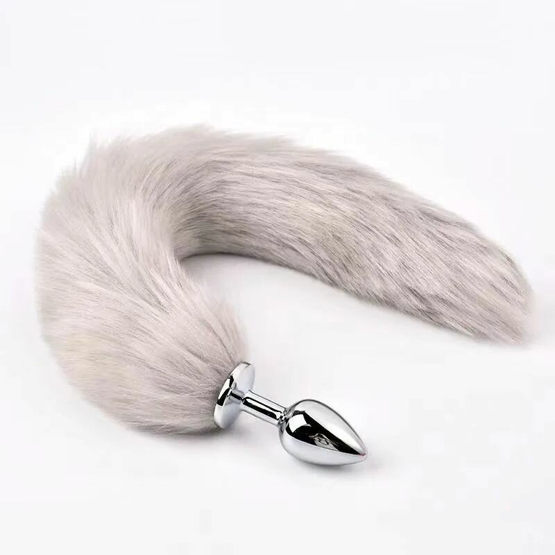 Взрослые игрушки COS для пар, ролевые игры, анальный плаг с лисьим хвостом, SM, анальный плаг с перьевым хвостом, в наличии