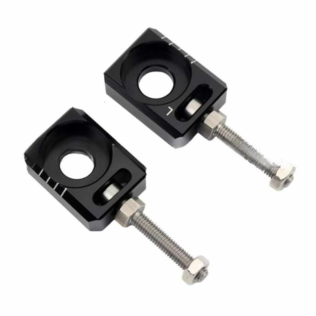 Регулируемые осевые блоки для цепи мотоцикла, Черный