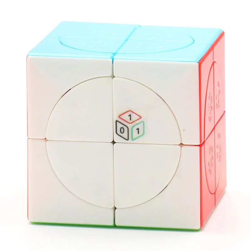 2x2 Crazy Plus Cube Stickerless 011
